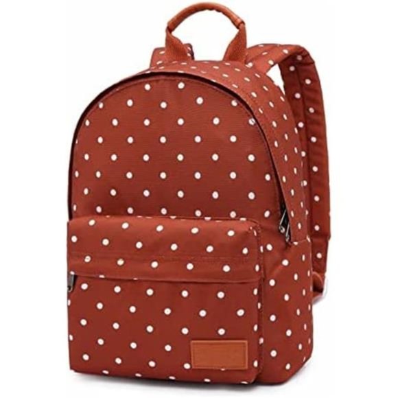 Bags | Mini Backpack Multiple Colors And Patterns Polka Dots Red | Poshmark